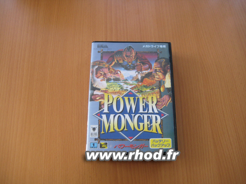 Powermonger Mega Drive JAP