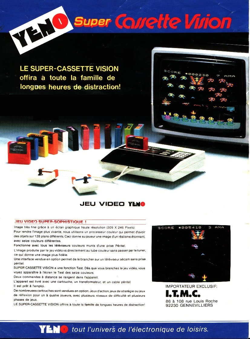 Rhod's Collection - Epoch & Yeno Super Cassette Vision